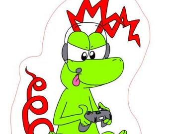 Game Over Sticker, Retro Game Sticker, 8bit Sticker - Etsy