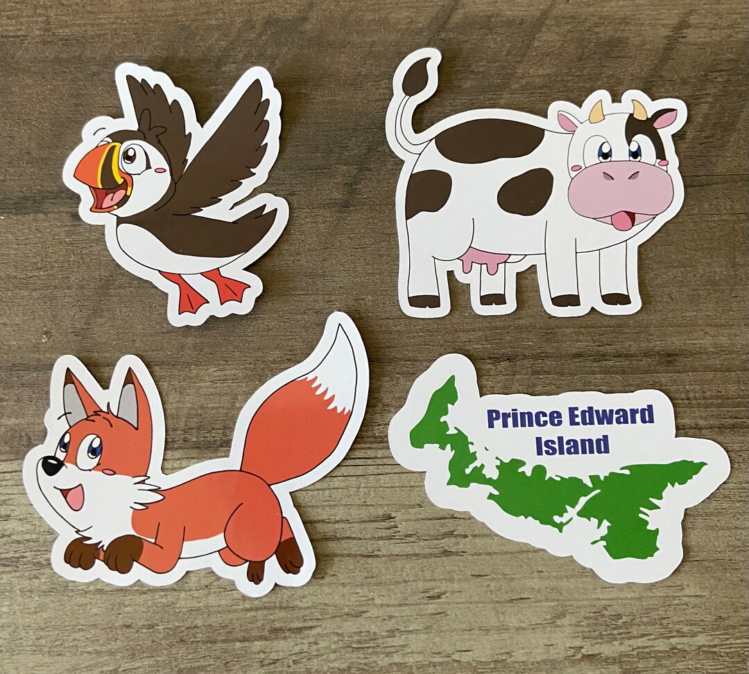 Prince Edward Island Sticker Pack - Etsy