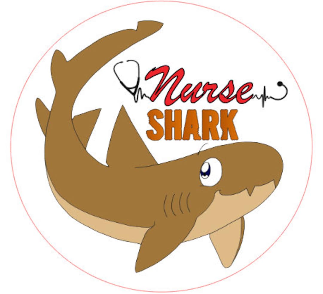 Nurse Shark Sticker - Etsy