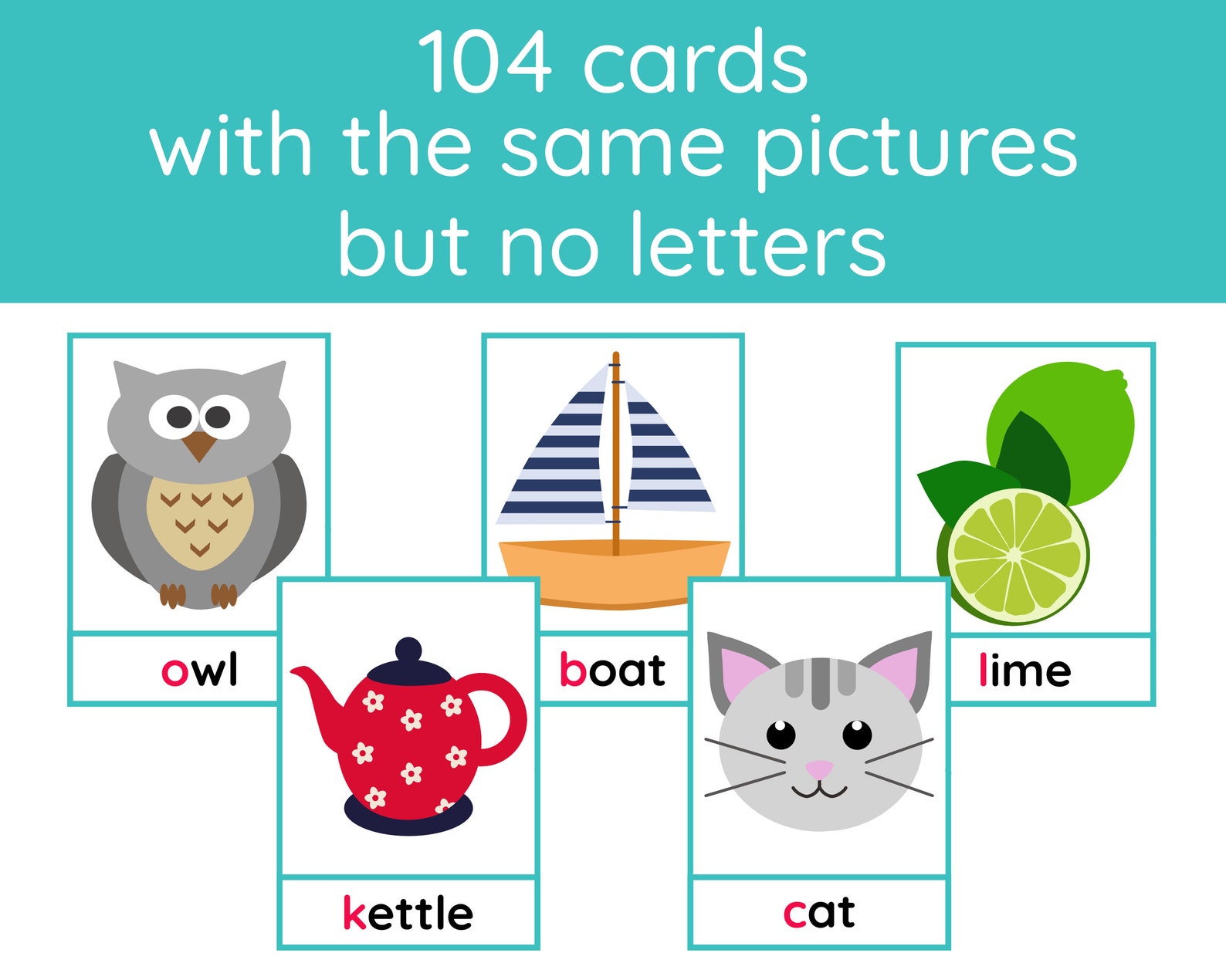 260 ALPHABET Flashcards | Uppercase & Lowercase Letters | Printable ...