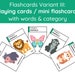 132 ANIMALS Flashcards | Printable Flashcards | Flashcards for Kids ...