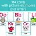 260 ALPHABET Flashcards | Uppercase & Lowercase Letters | Printable ...