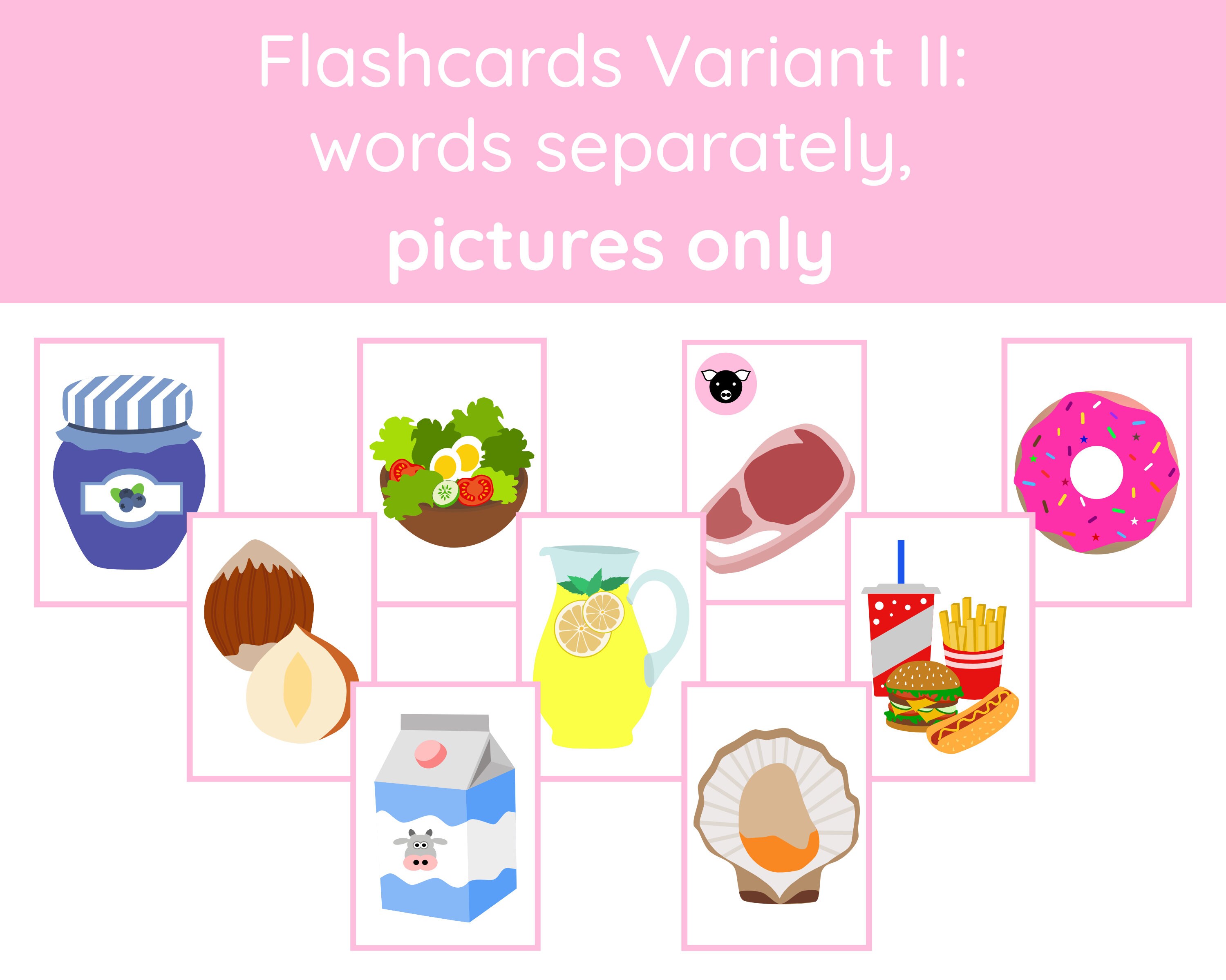 106 FOOD, DRINKS, MEALS Flashcards | Printable Flashcards | Flashcards ...