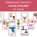 84 IRREGULAR PLURAL NOUNS Flashcards 42 Word Pairs Grammar Flashcards ...