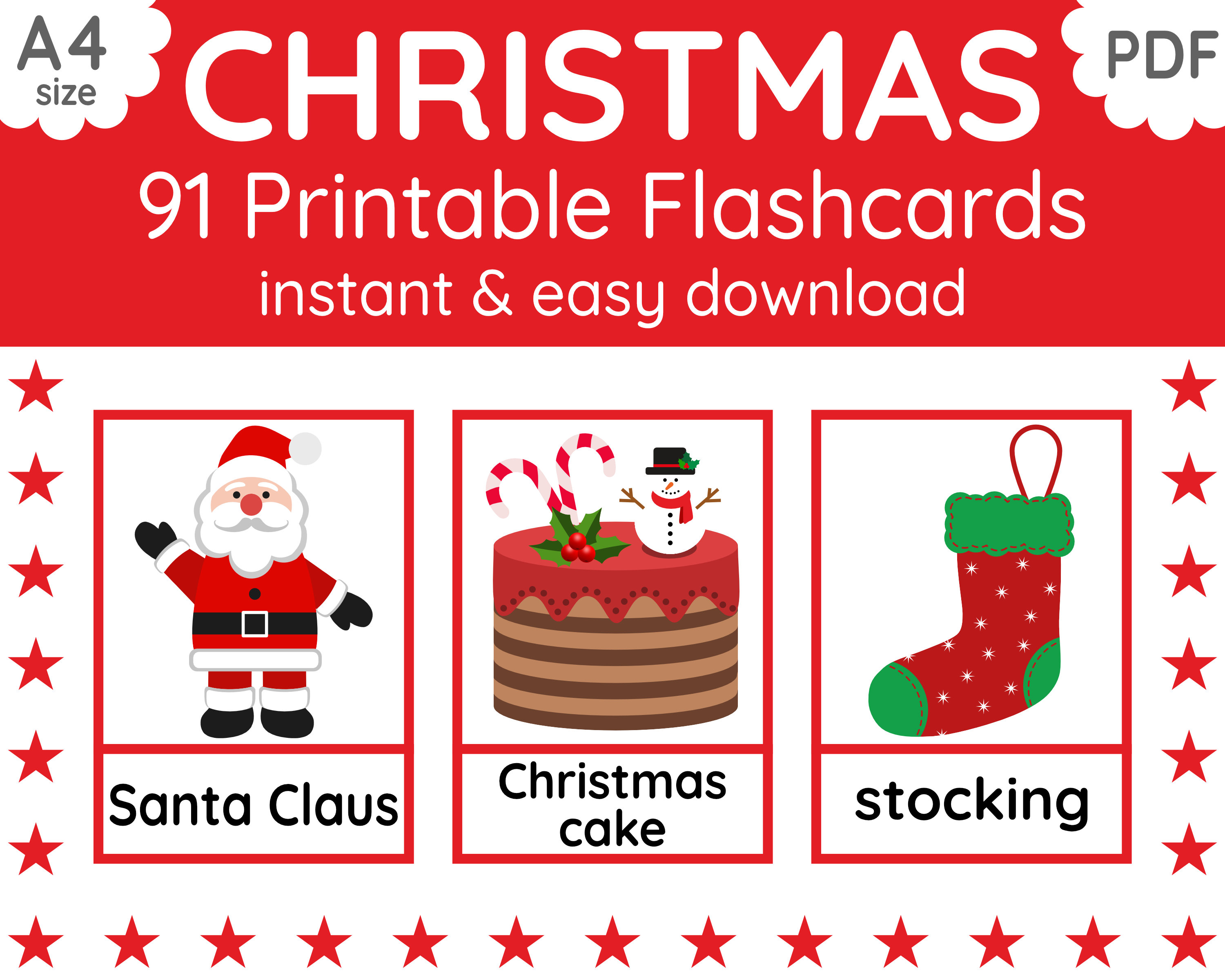 Flashcards Christmas