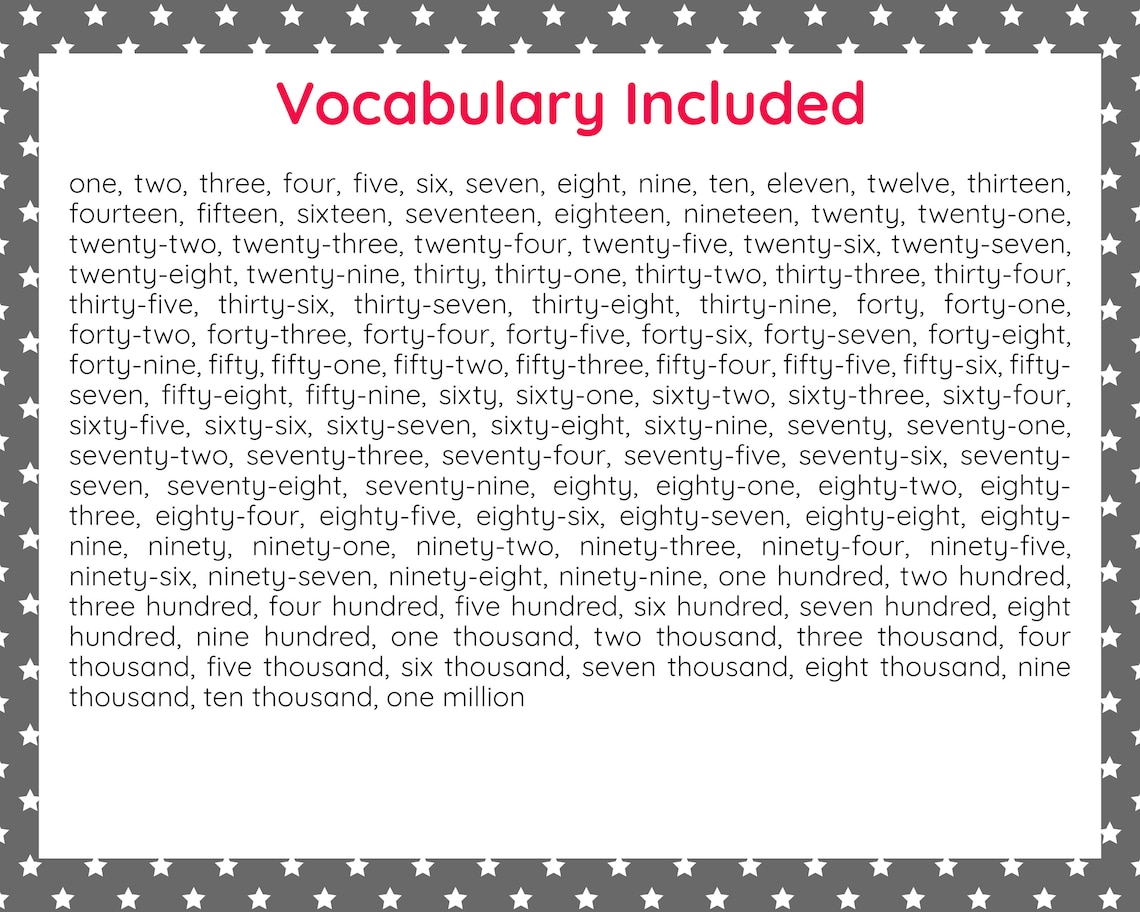 120 NUMBERS Flashcards (1-100+ More) | Printable Flashcards ...