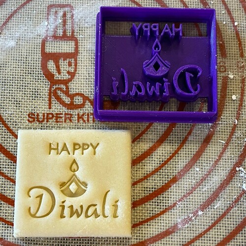 Diwali Diya Flames Cookie Cutter - Etsy