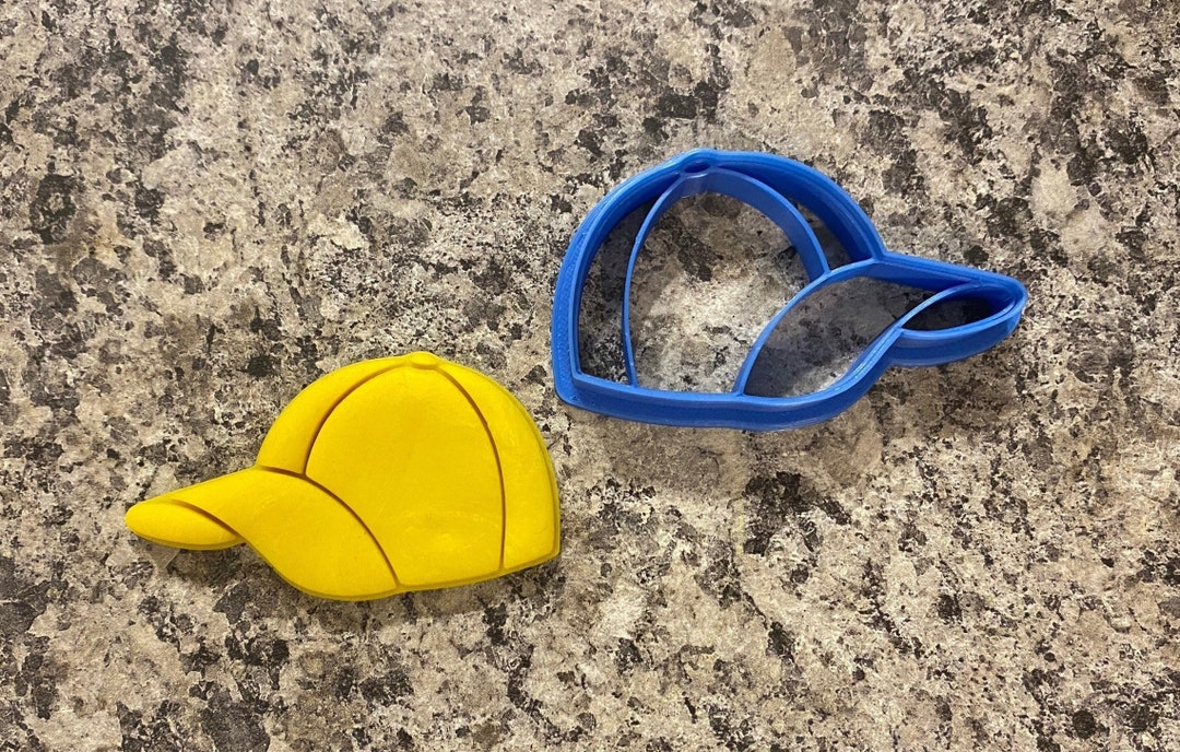 Baseball Hat Cookie Cutter / Polymer Clay / Fondant / Playdoh - Etsy