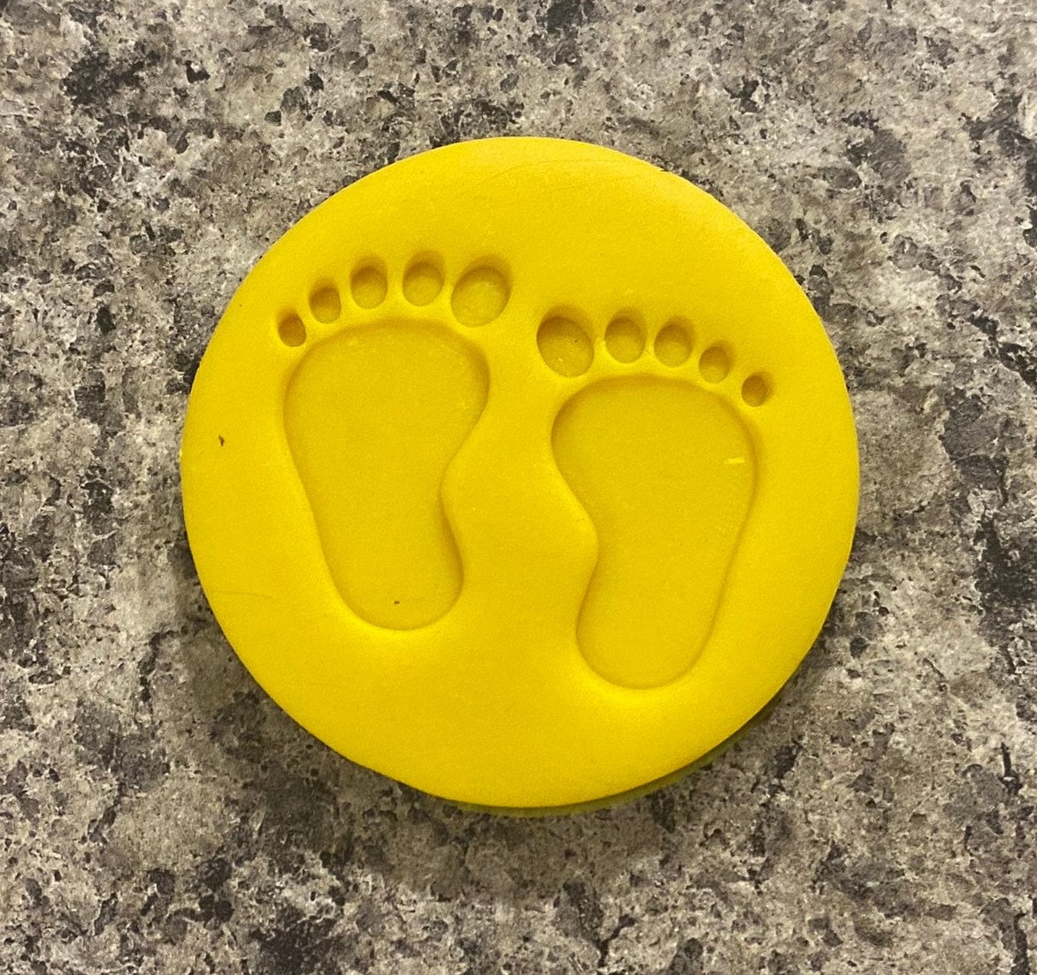 Baby Feet Stamp and Outline Cutter - Etsy
