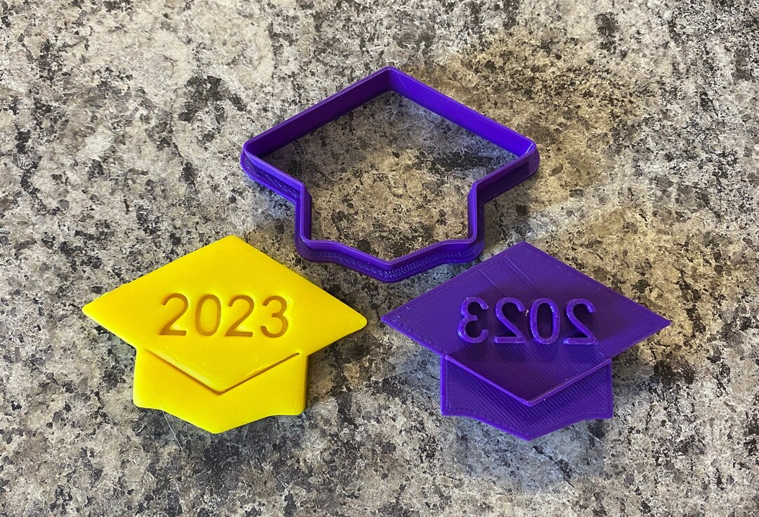 2024 Graduation Cap Stamp and Outline Cutter - Etsy