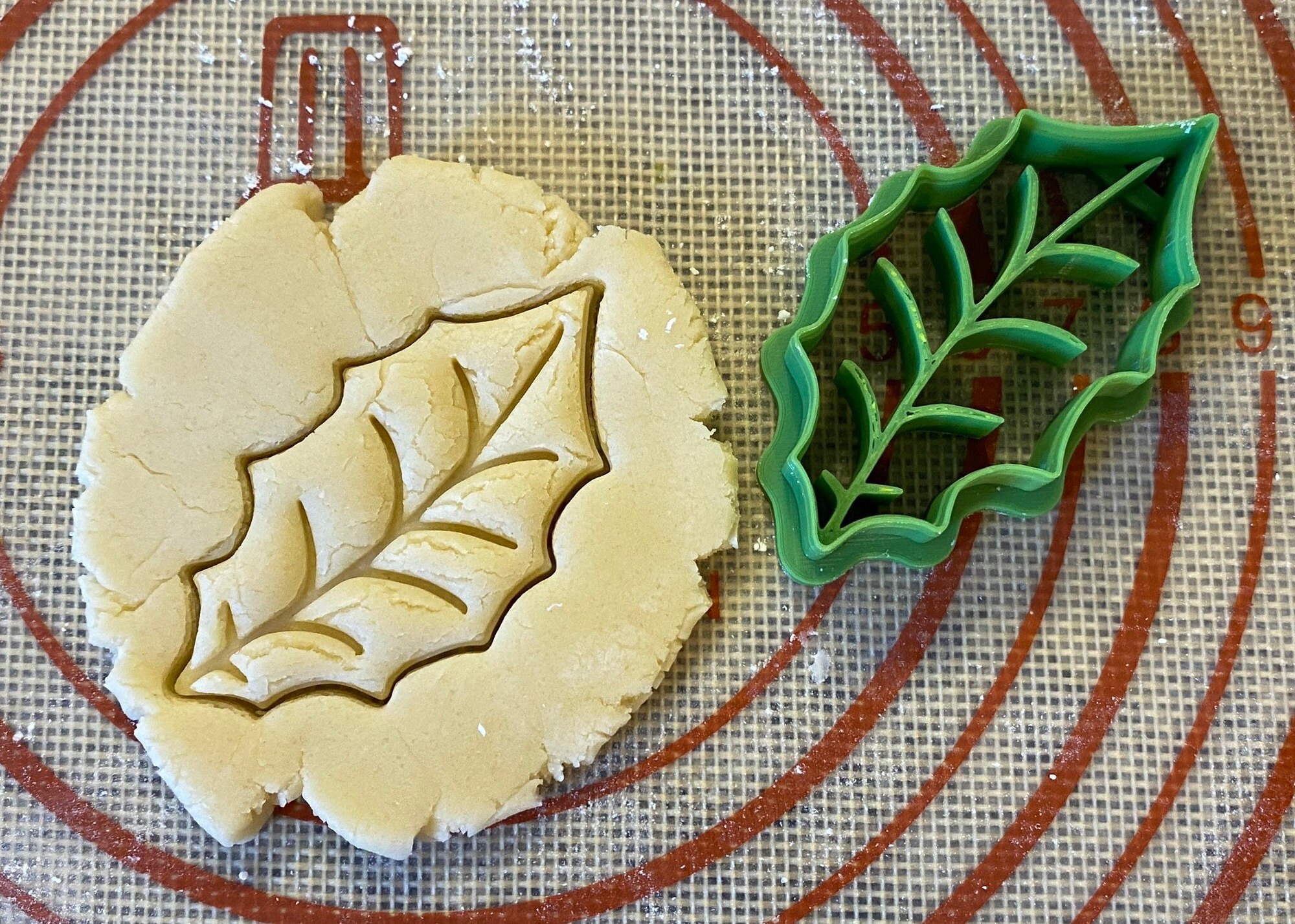 Holly Leaf Cookie Cutter / Polymer Clay / Fondant / Playdoh - Etsy