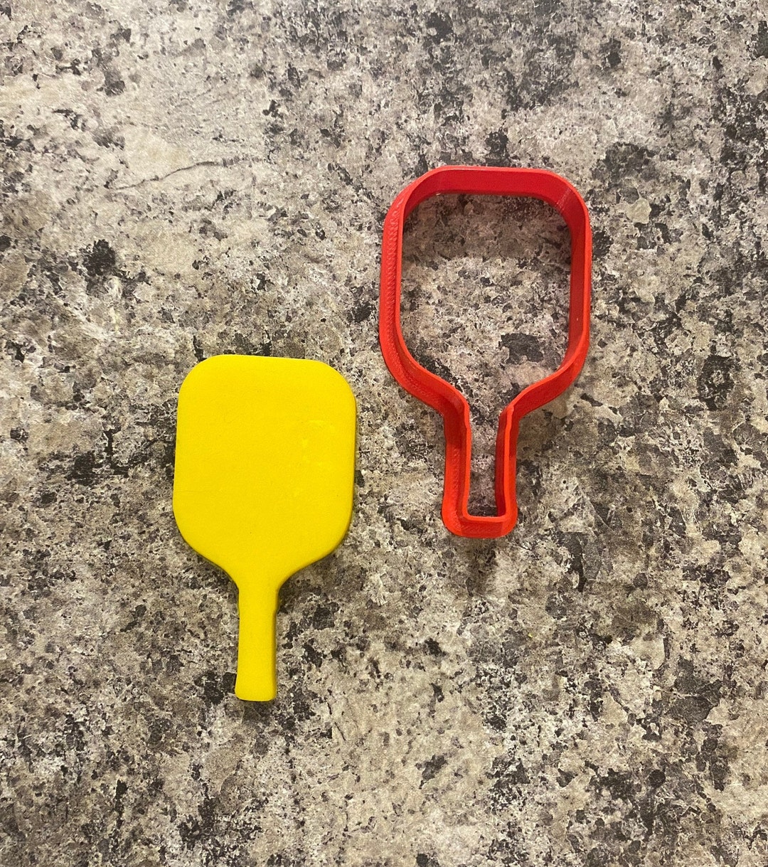 Pickleball Paddle Cookie Cutter / Polymer Clay / Fondant / - Etsy