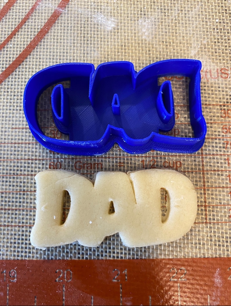 Dad Outline Cookie Cutter - Etsy