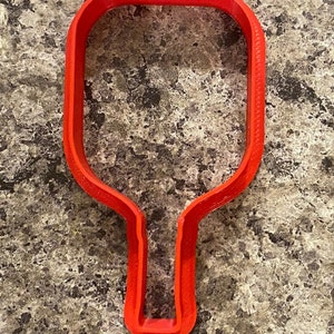 Pickleball Paddle Cookie Cutter / Polymer Clay / Fondant / Playdoh - Etsy