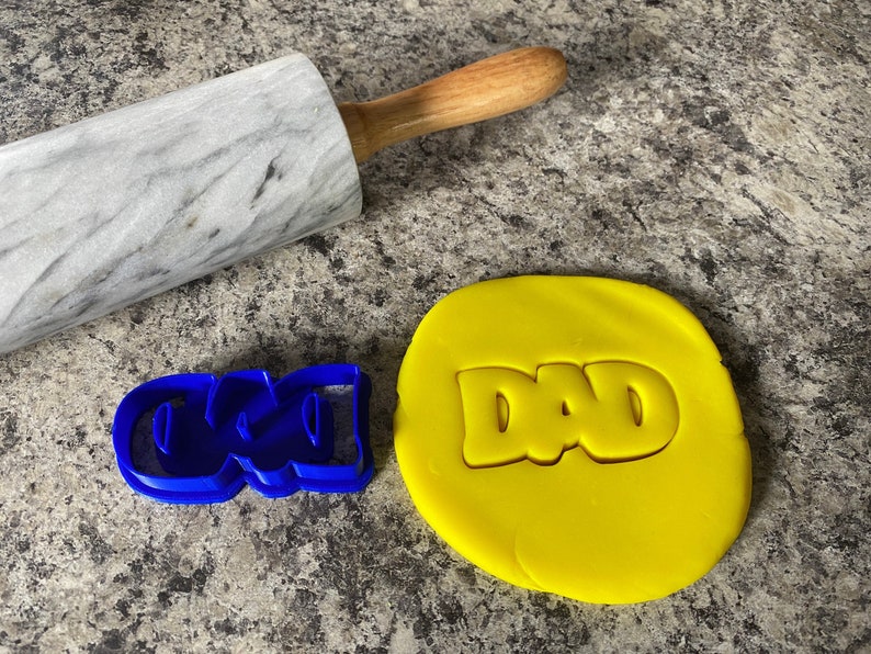 Dad Outline Cookie Cutter - Etsy