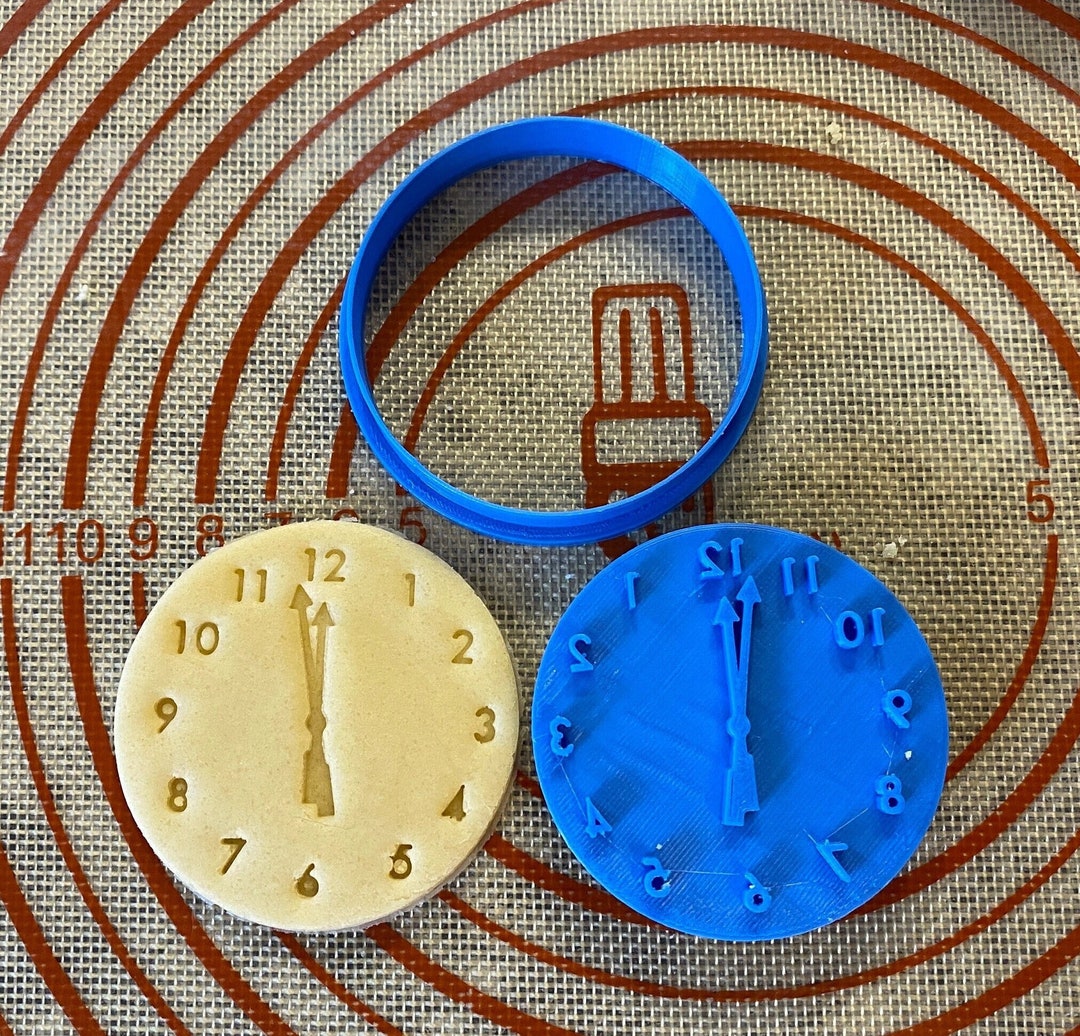 Clock Stamp and Outline Cutter - Etsy