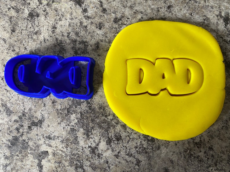 Dad Outline Cookie Cutter - Etsy