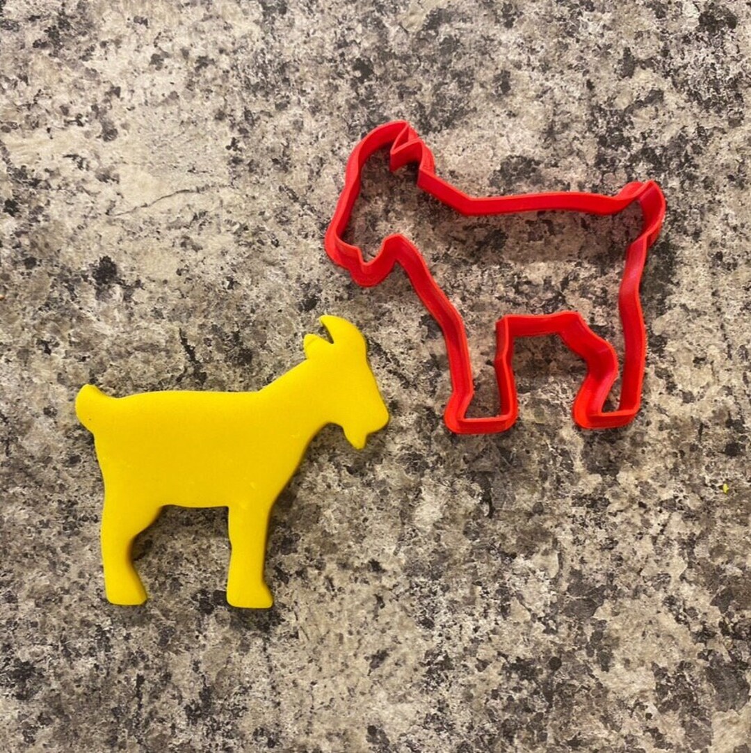 Goat Cookie Cutter / Polymer Clay / Fondant - Etsy