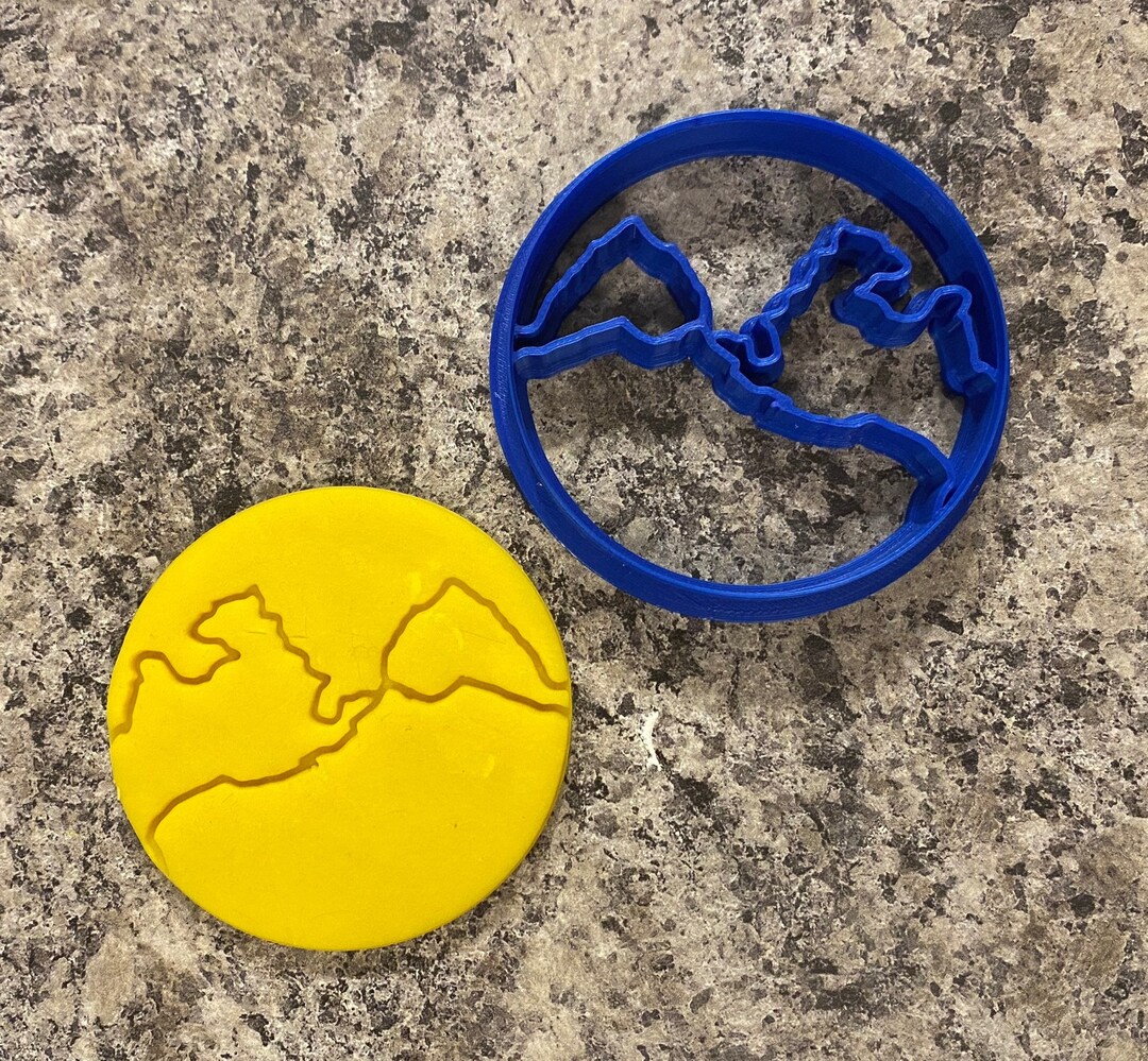 Earth Cookie Cutter - Etsy