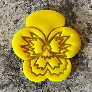 Pansy Flower Cookie Cutter - Etsy