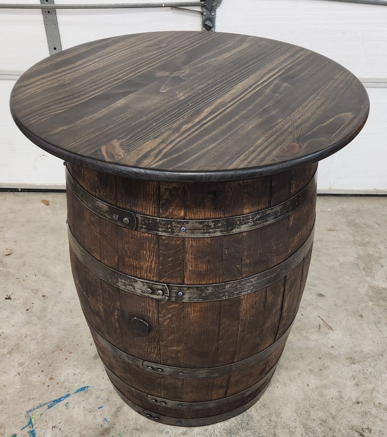 Barrel Table, Bourbon Table, Whiskey Table, Pub Table 24", 30" & 36 ...