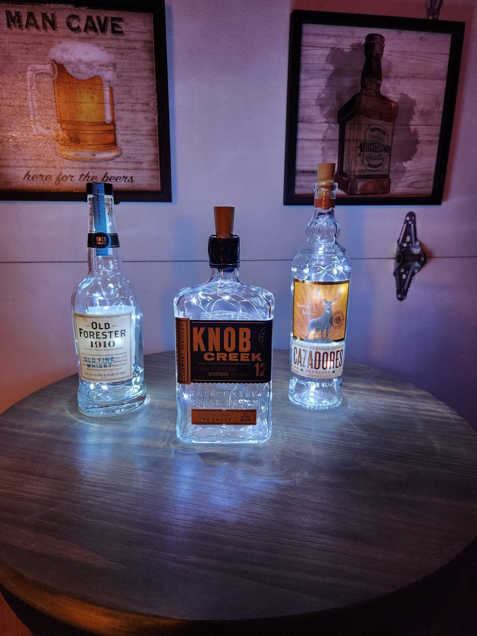 Lighted Bottles LED Battery Operated With on & off Switch - Etsy