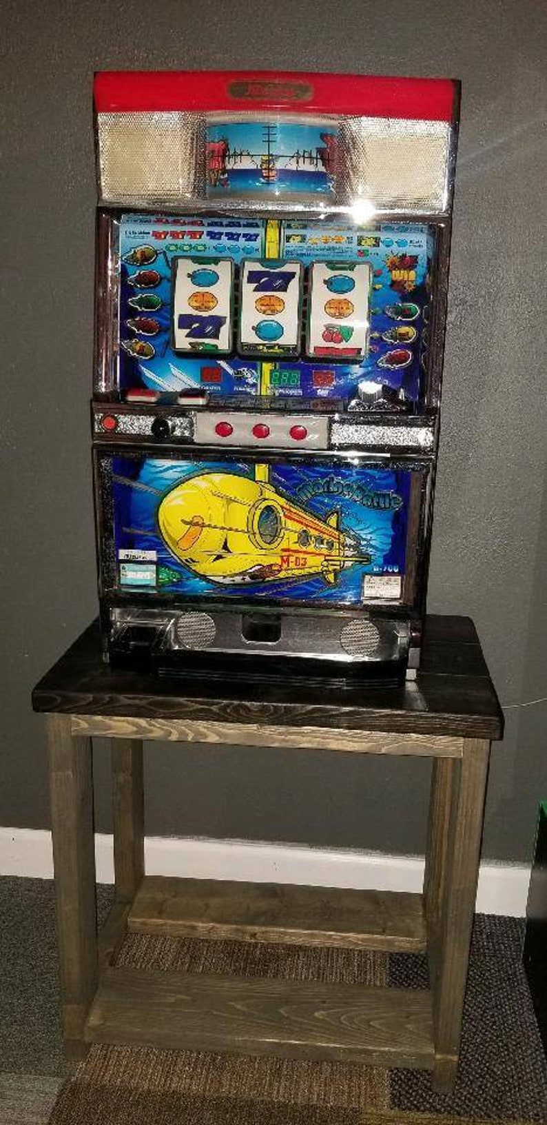 Slot Machine Stand Farmhouse Style **FREE SHIPPING** - Etsy