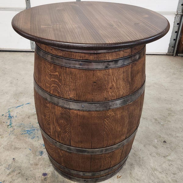 Barrel Table - Etsy