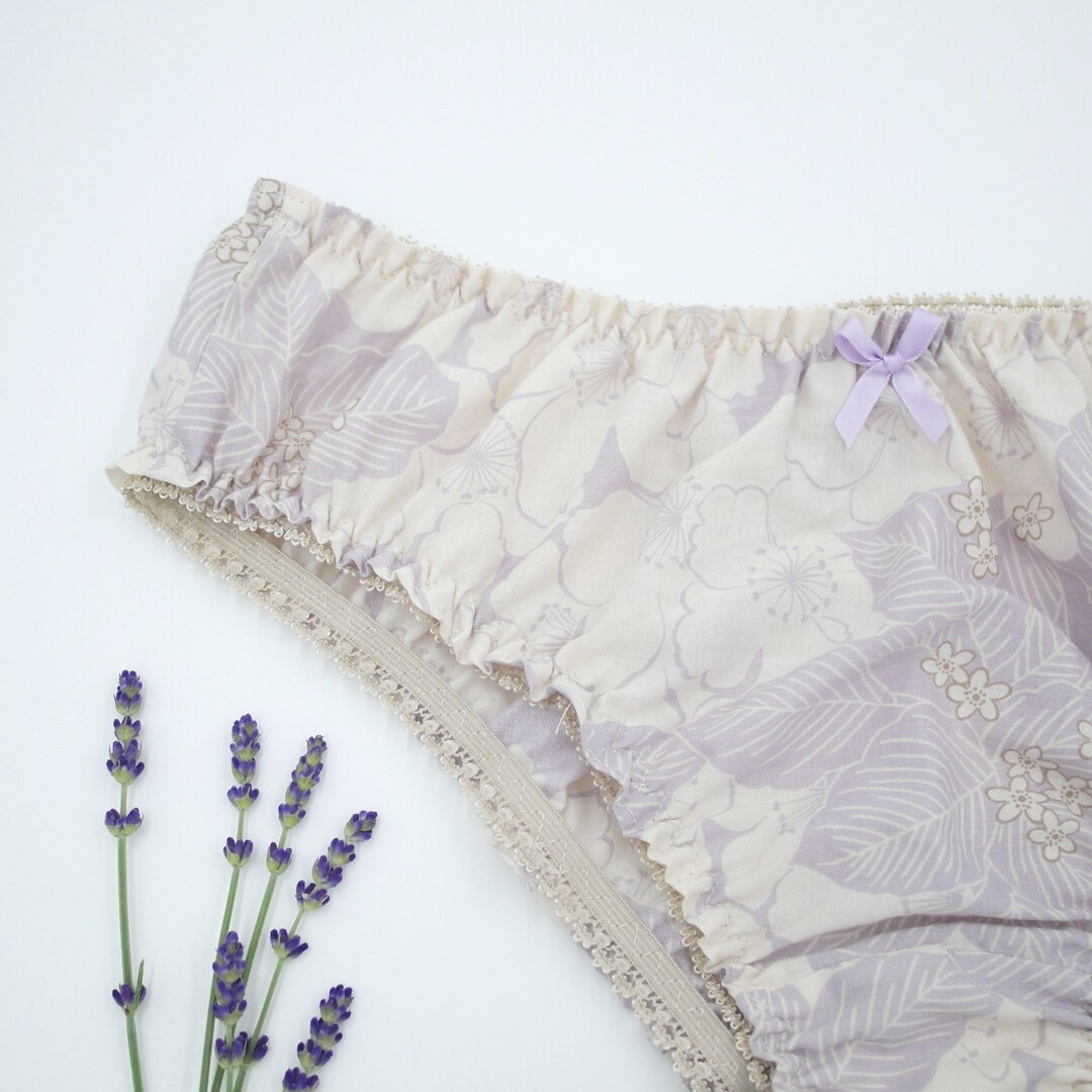 Light Purple Soft Cotton Panty Etsy
