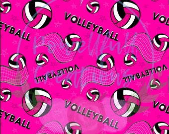 Hot Pink Volleyball - Etsy