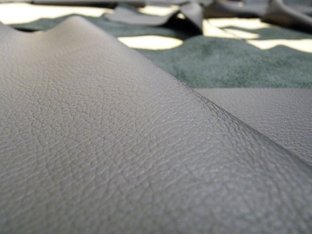 Set 6 Pieces Black Grain & Black Perforated Automotive Leather BESPOKE ...