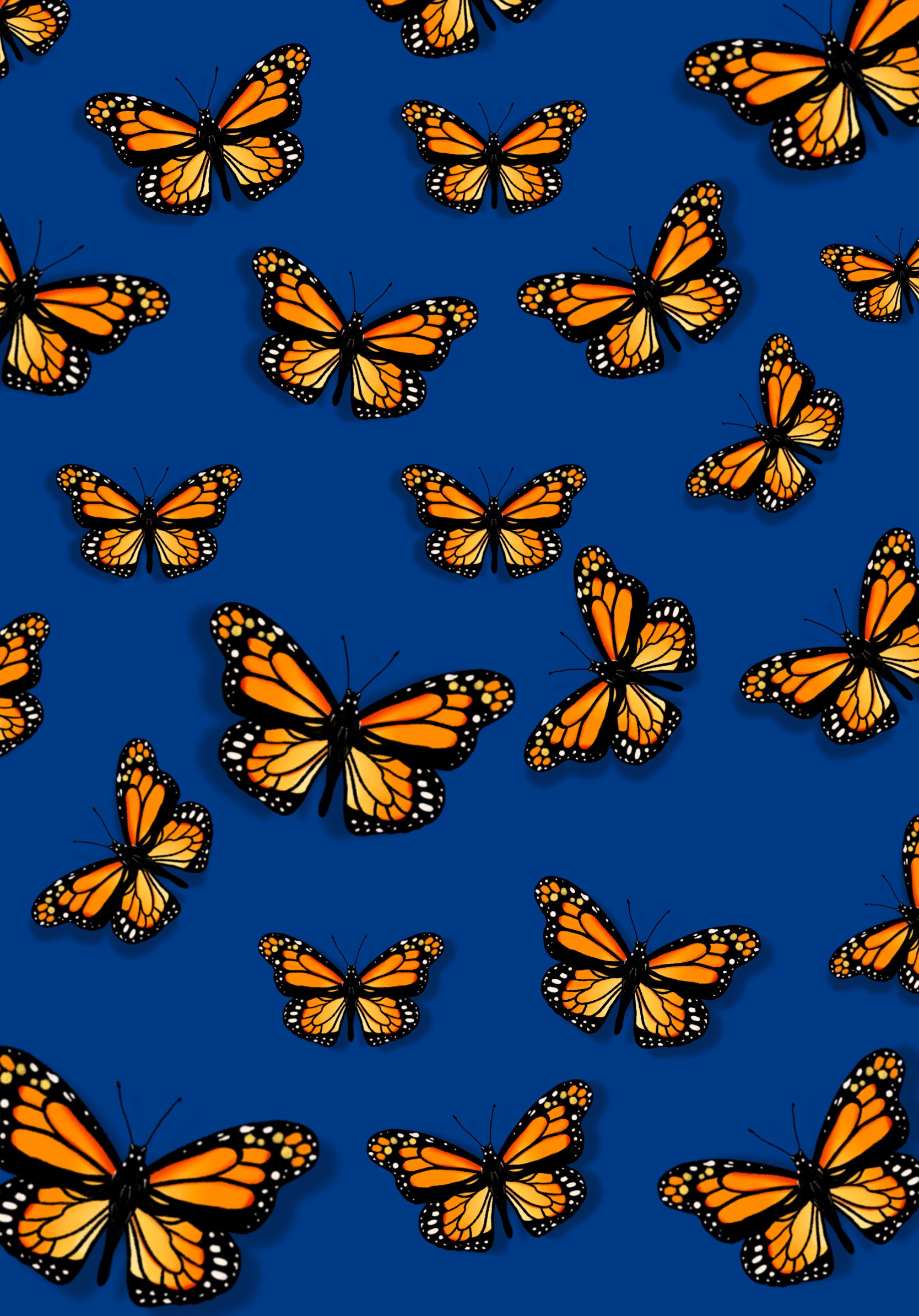 Magical Butterfly Wallpapers Variety Pack of 4 /instant Download/ Phone ...