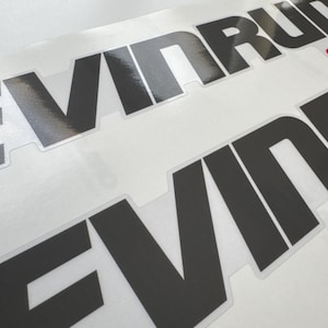 Evinrude 150hp Etec / E-tec Outboard Engine Decals - 2015 60º Small ...