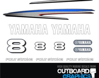 YAMAHA 150 Outboard Decal Set, Replica - Etsy