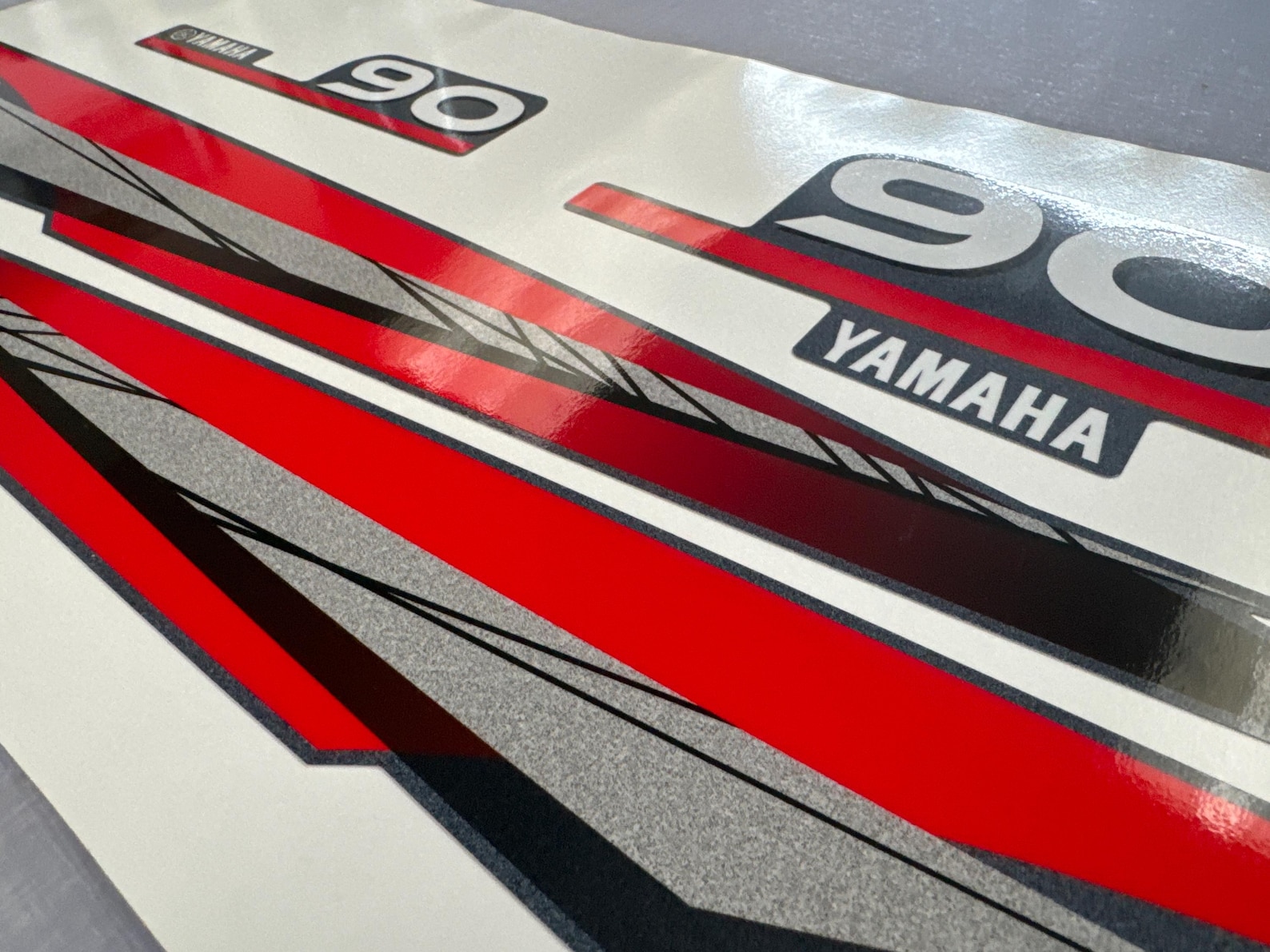 Yamaha 90HP Outboard Engine Decal Kit - Etsy