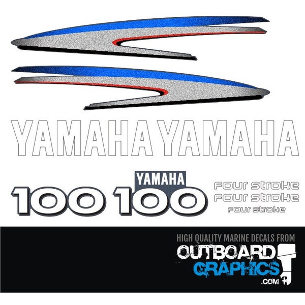 Yamaha Outboard Stickers - Etsy