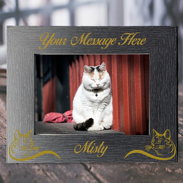 Cat Photo Frame - Etsy UK