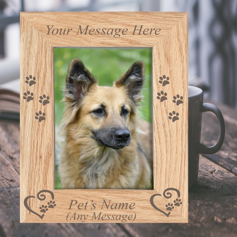 Dog 4x6 Picture Frame - Etsy UK