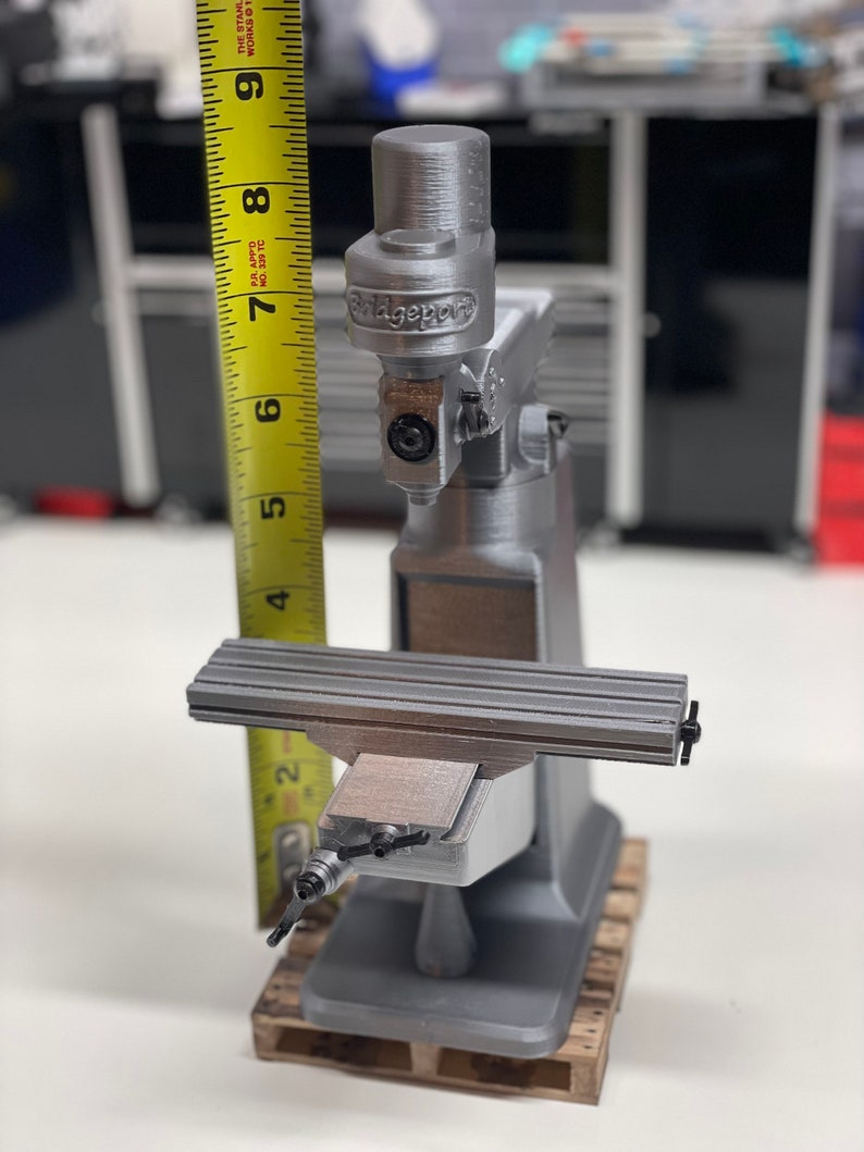 1/10 Scale “bridgeport” Mill CNC for Your Scale Garage Diorama Great ...