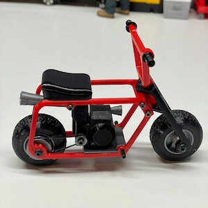 1/10 Scale “doodle Bug” Mini Bike Perfect for Your Scale Garage or Diorama. - Etsy