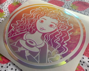 Merida From Brave Stickers - Etsy