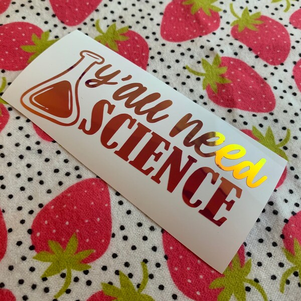 Science Decal - Etsy