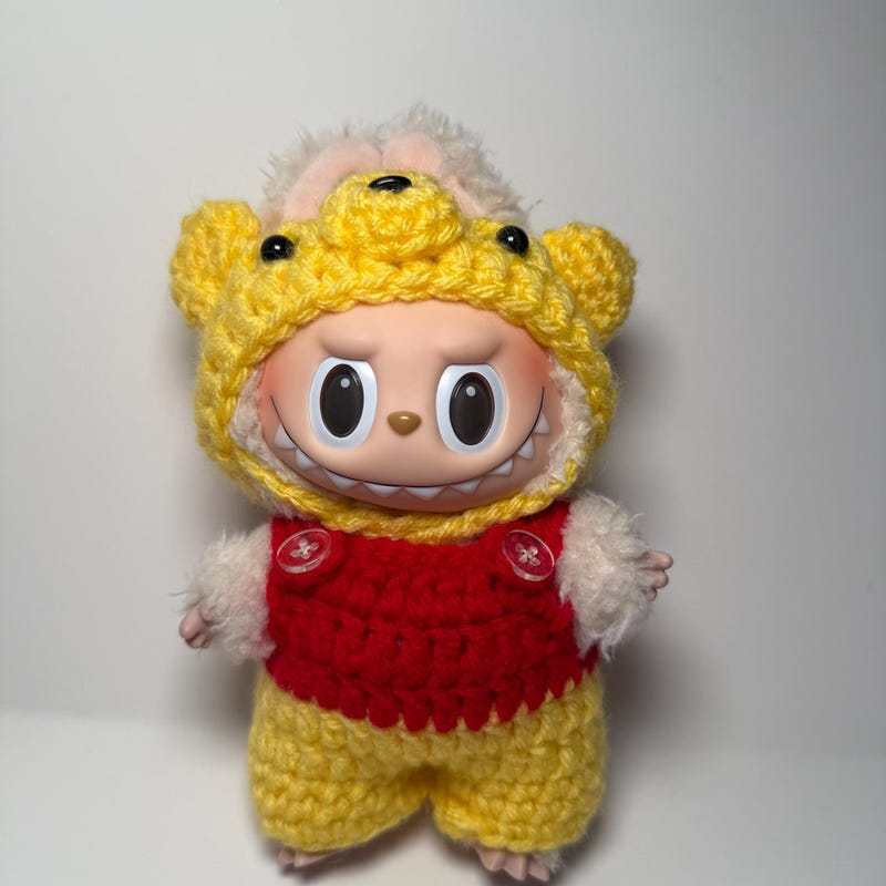 Labubu Winnie the Pooh - Etsy