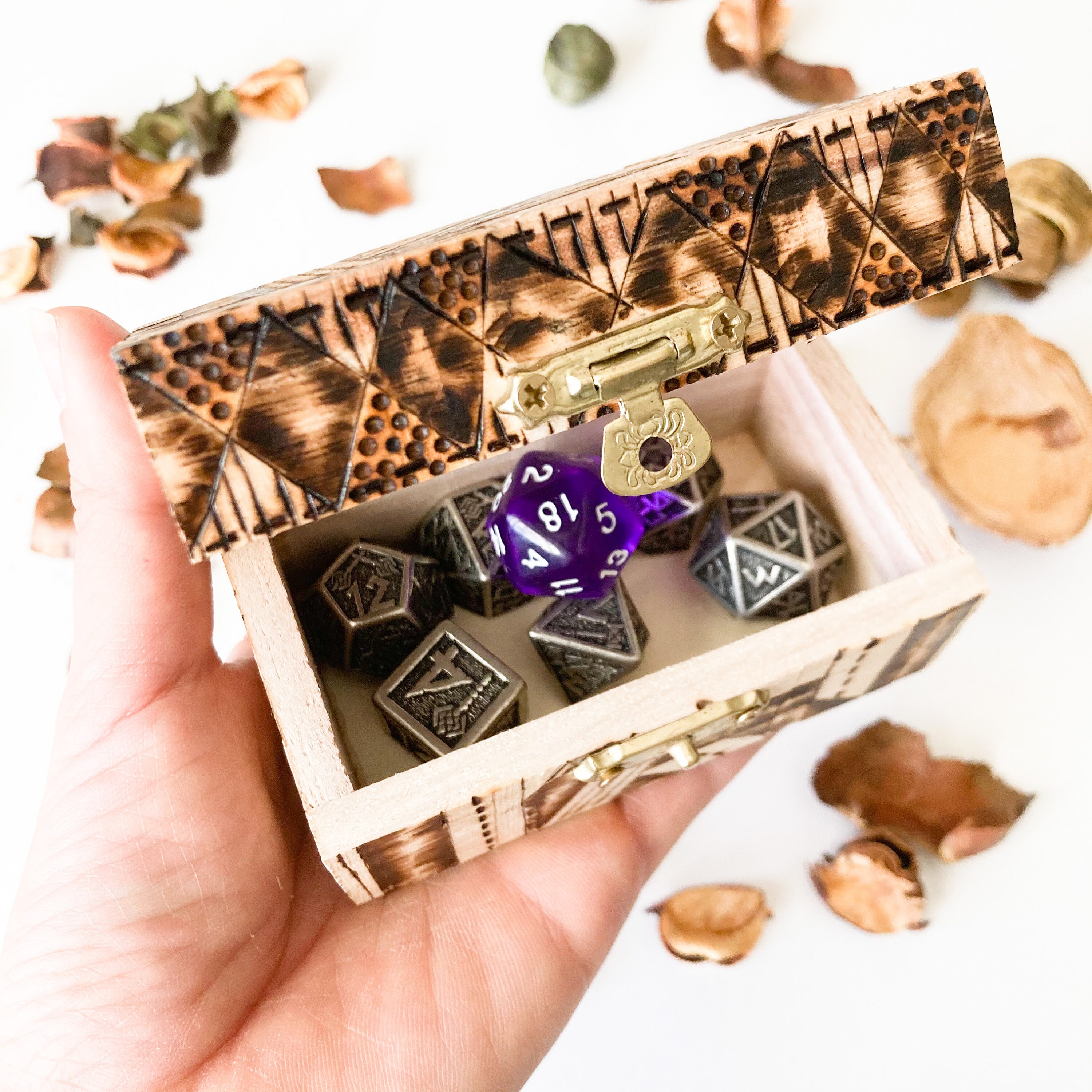 Lines Trinket Box, Woodburned Trinket Box, Wooden Trinket Box ...