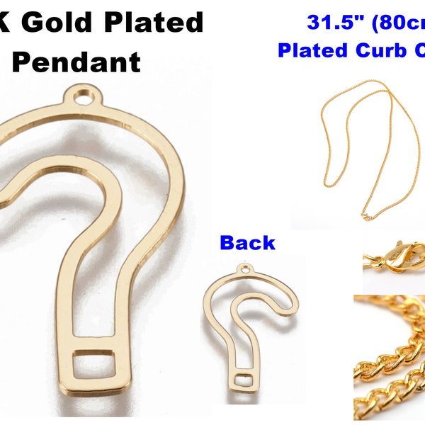 Question Mark Necklace - Etsy UK