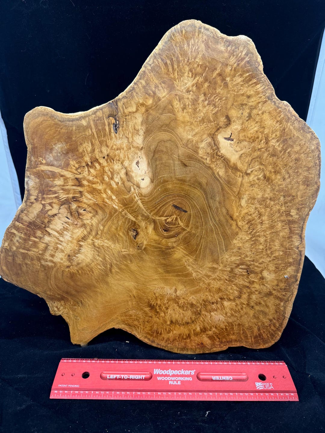 Teak Live Edge Burl Slab, Teak Burl Slab, Live Edge Burl, Teak Burl ...