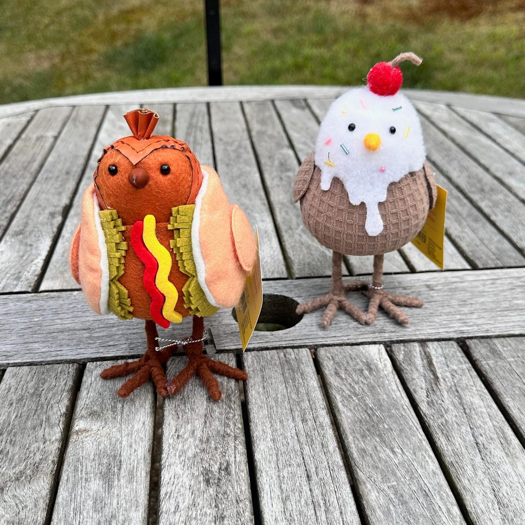 Target Spritz Easter 2025 Sun Squad Featherly Friend Fabric Bird Decor ...