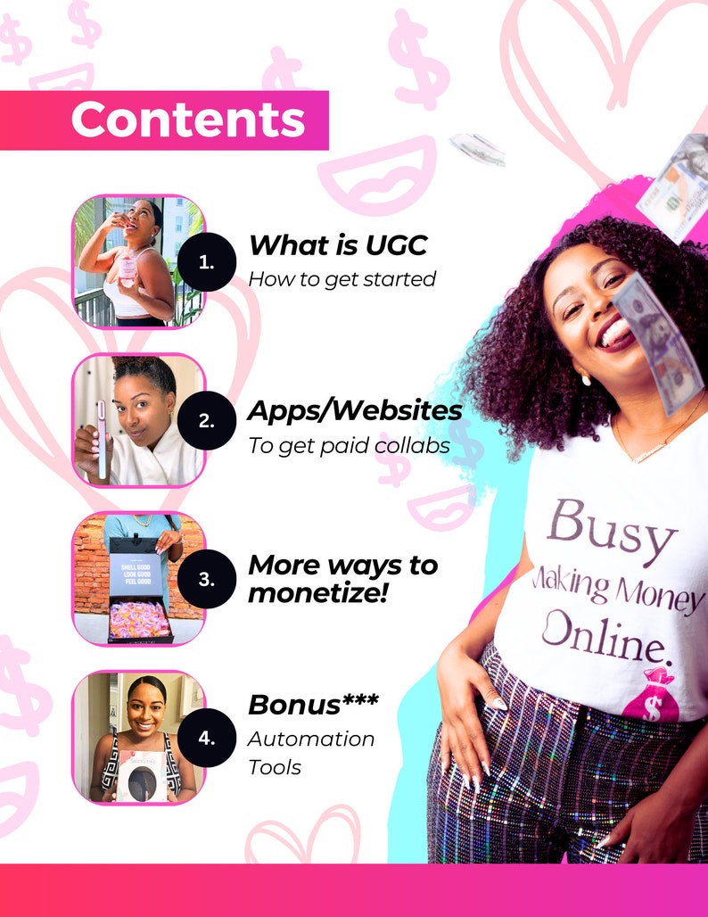 Beginners Guide to UGC - Social Media Content Creator - Etsy