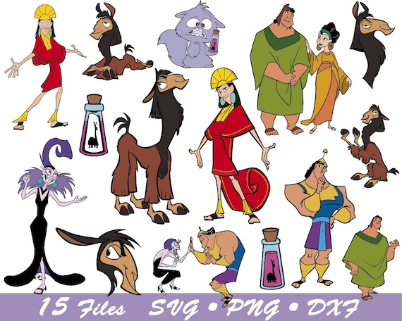 The Emperor's New Groove Svg New Groove Svg Ursula Svg | Etsy Canada