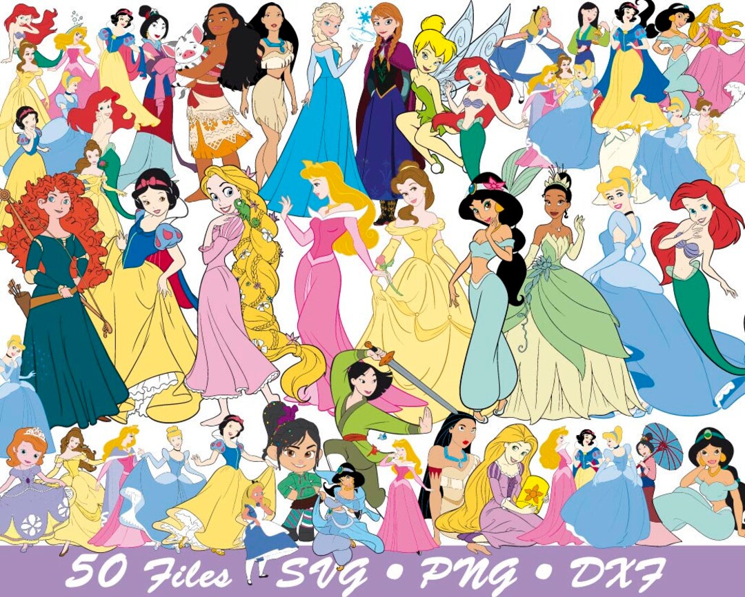 Princess Svg, Princess Clipart, Birthday Princess Svg, Birthday Girl ...